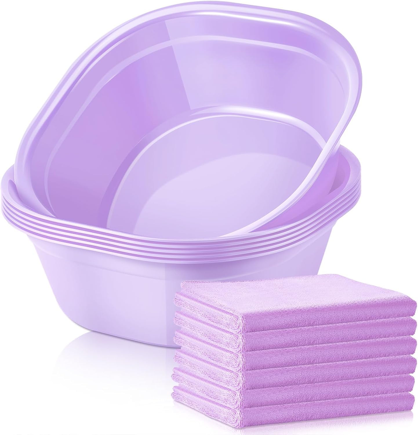 Kids Foot Spa Kit - 6 Set, Includes Foot Soaking Tub and Hand Towels ...