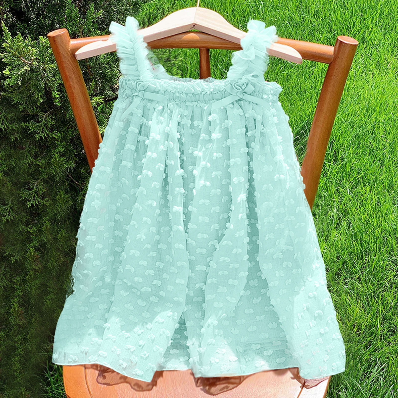 Kids Formal Dresses for Girls Flower Girl Dress Green Girls Tulle Dress ...