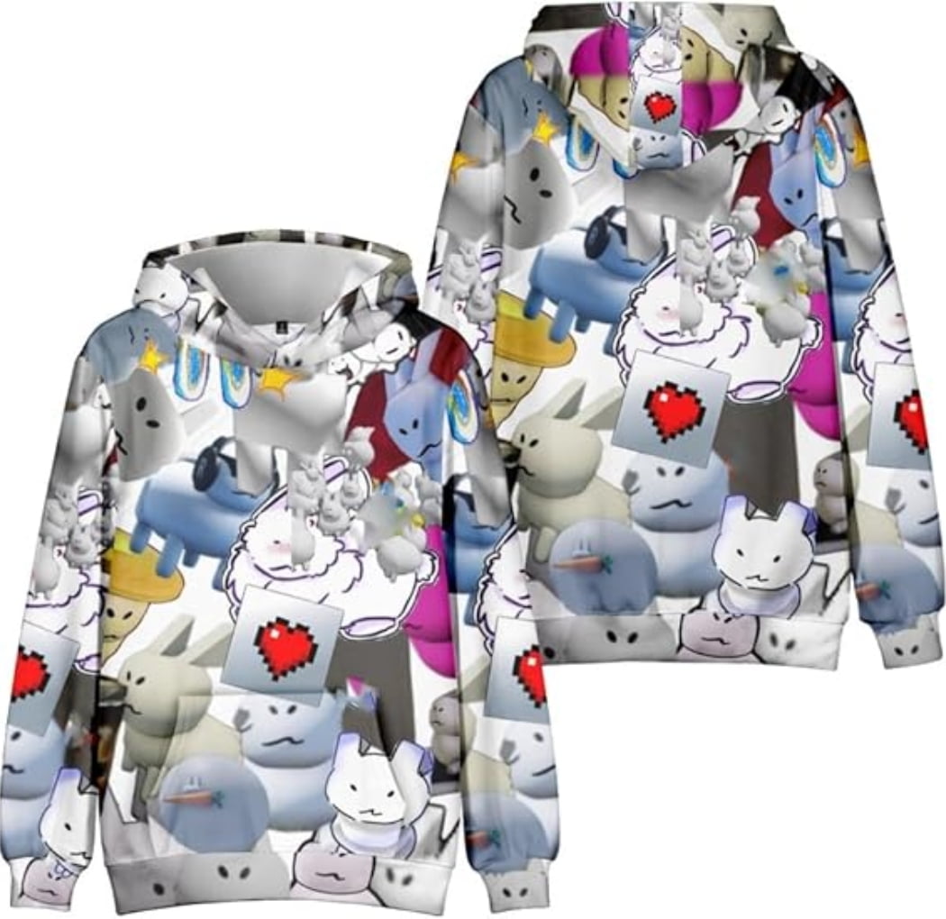 Kids Forsaken Gubby Character Group Hoody Boys Cute Rabbit Gubby 3D ...