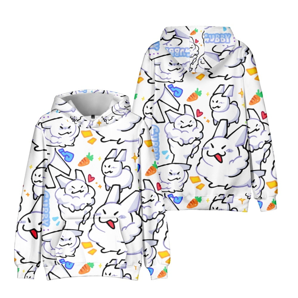 Kids Forsaken Gubby Character Group Hoody Boys Cute Rabbit Gubby 3D ...