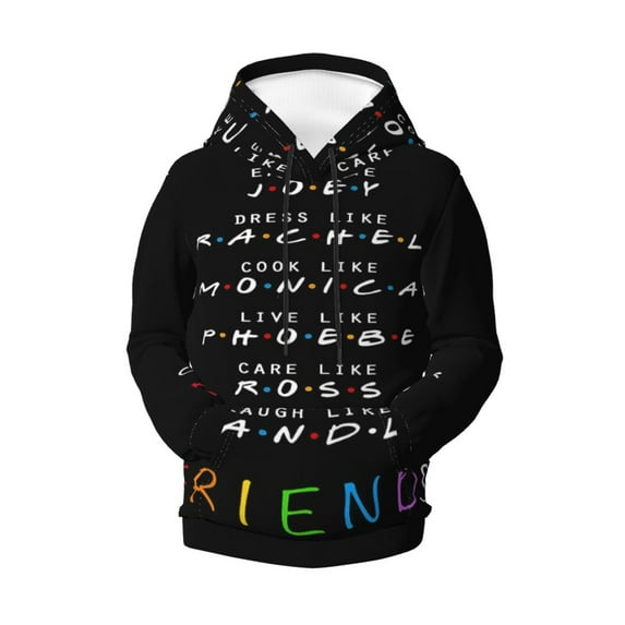 Kids Friend TV Show Hoodie with Pocket Cartoon Printed Pullover Hooded ...