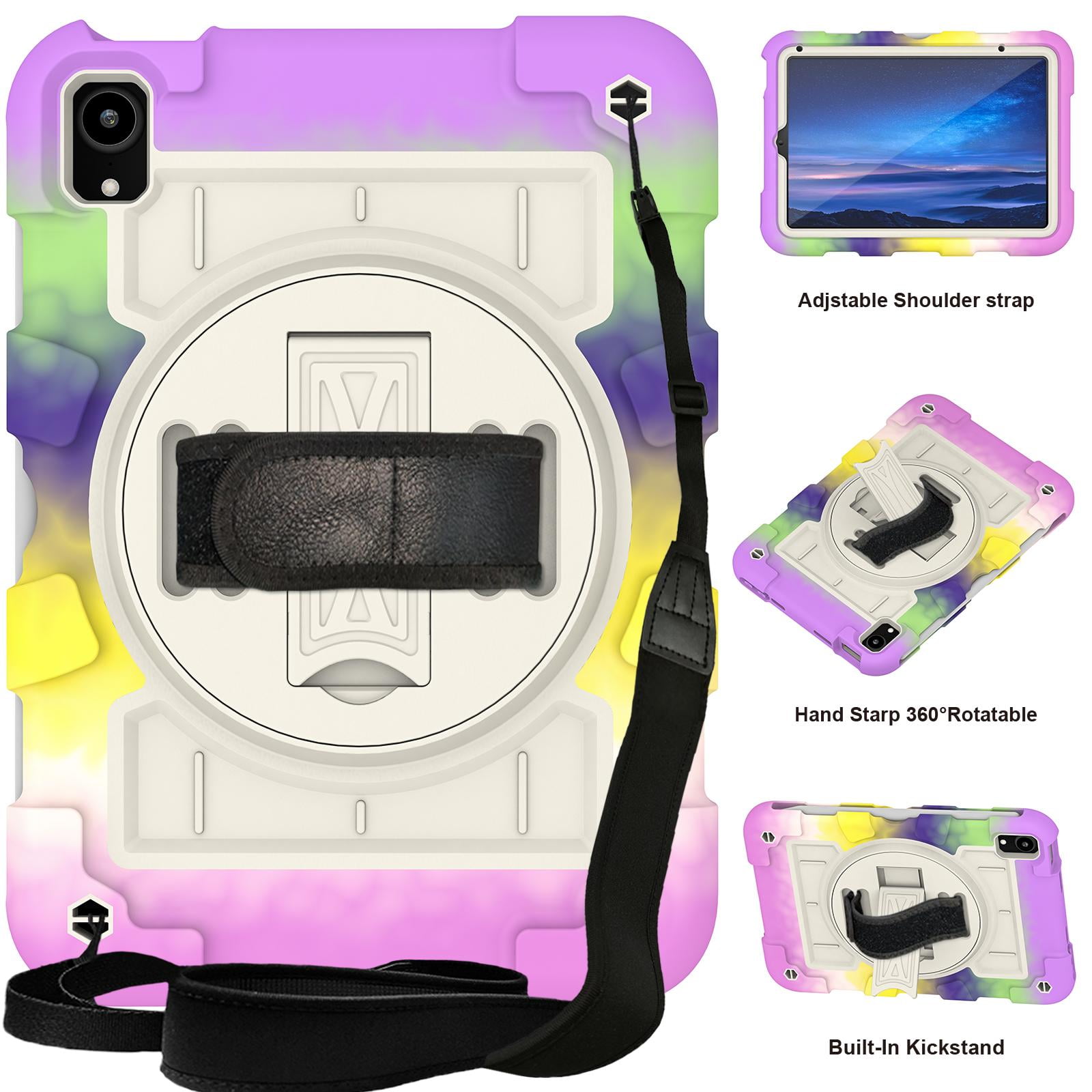 Kids Friendly Case for Apple iPad mini 6th Generation 8.3 inch Tablet ...