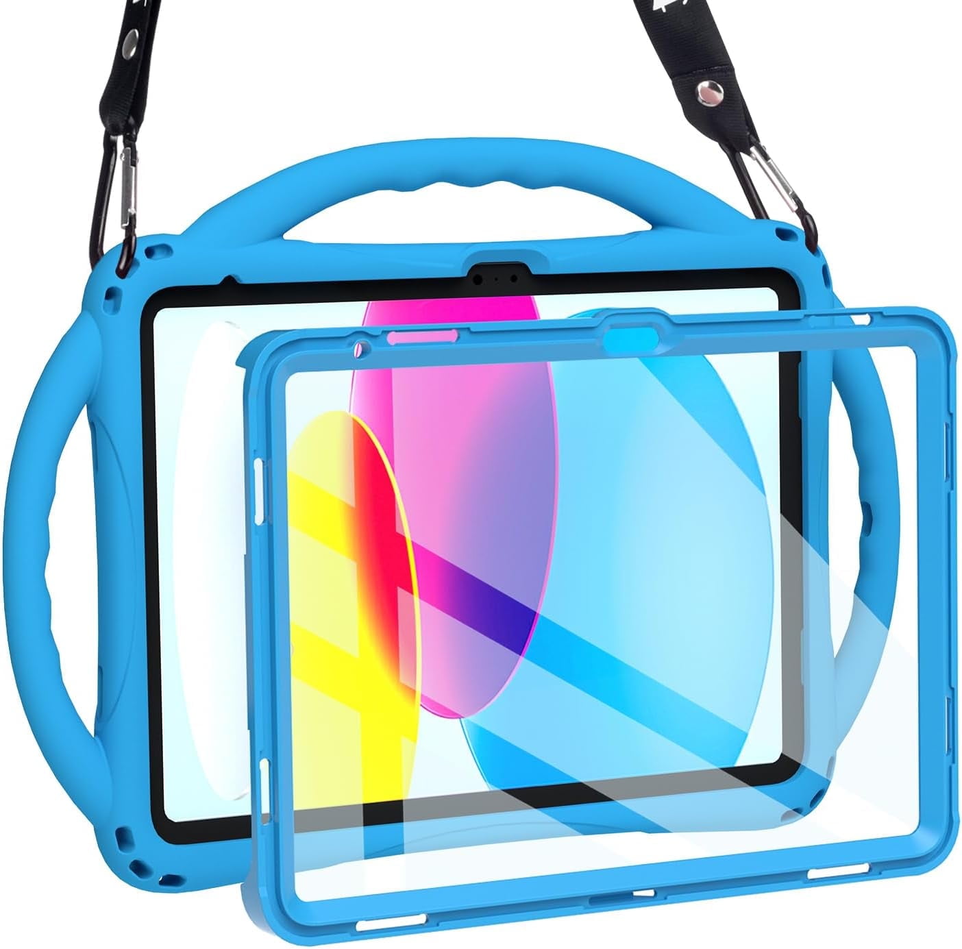 Kids-Friendly Silicone Case with Built-in Screen Protector for 11" iPad ...