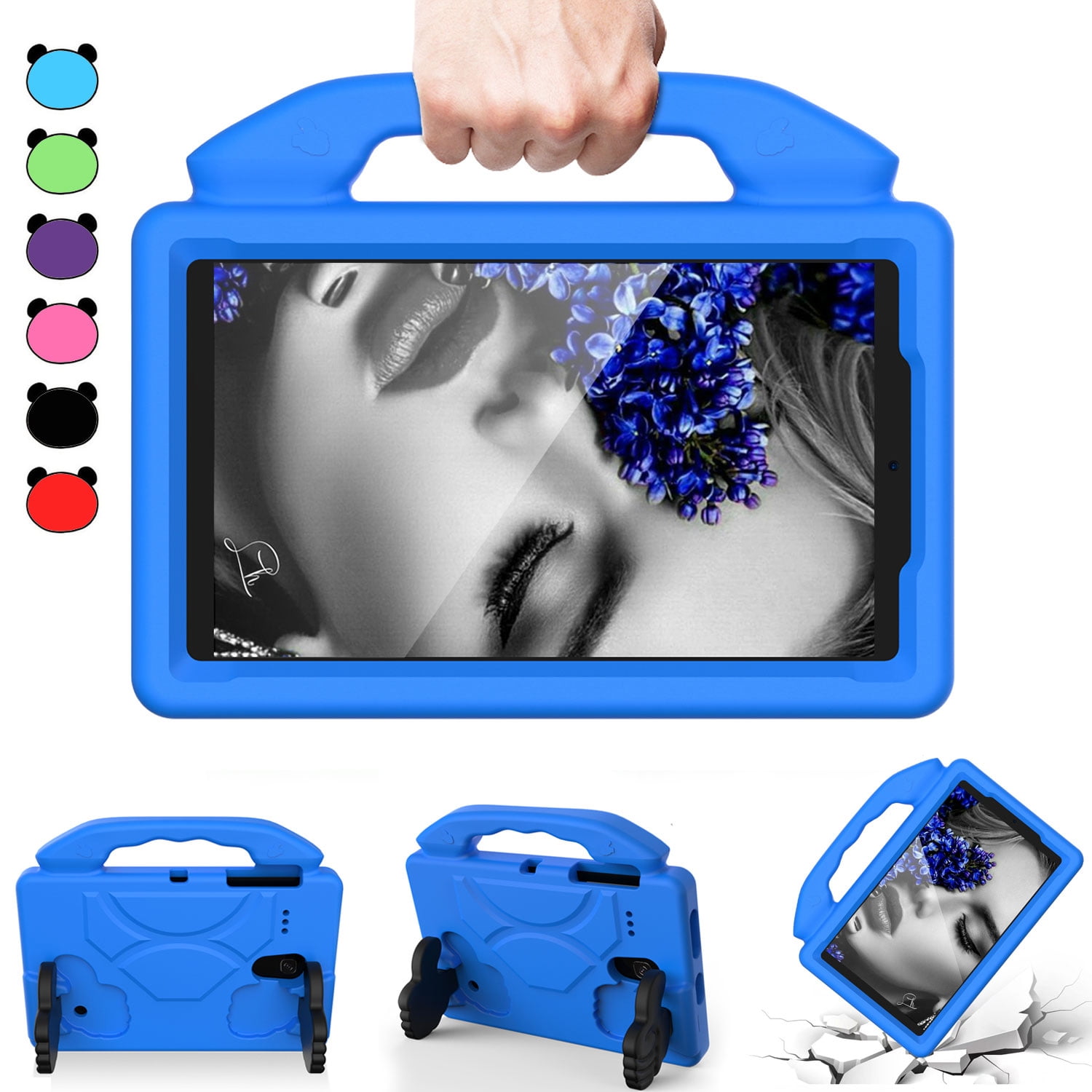 Kids Friendly Tablet Case for Samsung Galaxy Tab A 8.0" 2017 (Model SM ...
