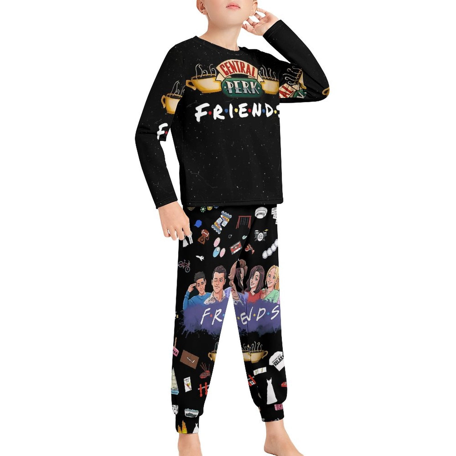 Kids Friends Tv Show Friends Tv Show Pajamas 2 Pieces Pjs Kids ...