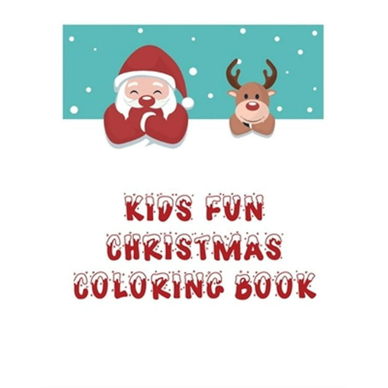 holiday themed coloring book