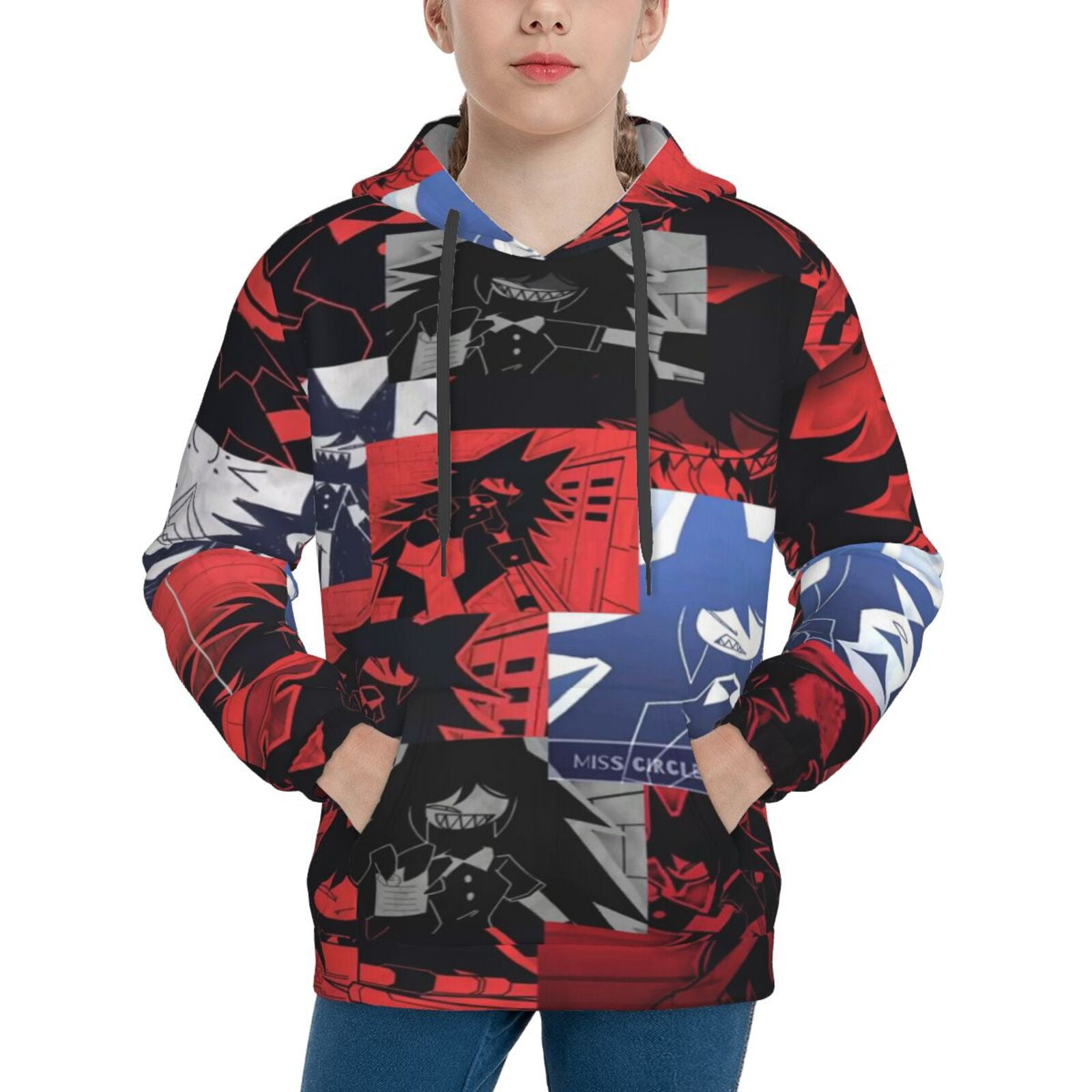 Kids Fundamental Paper Education Pullover Hoodie Realistic 3d Print ...