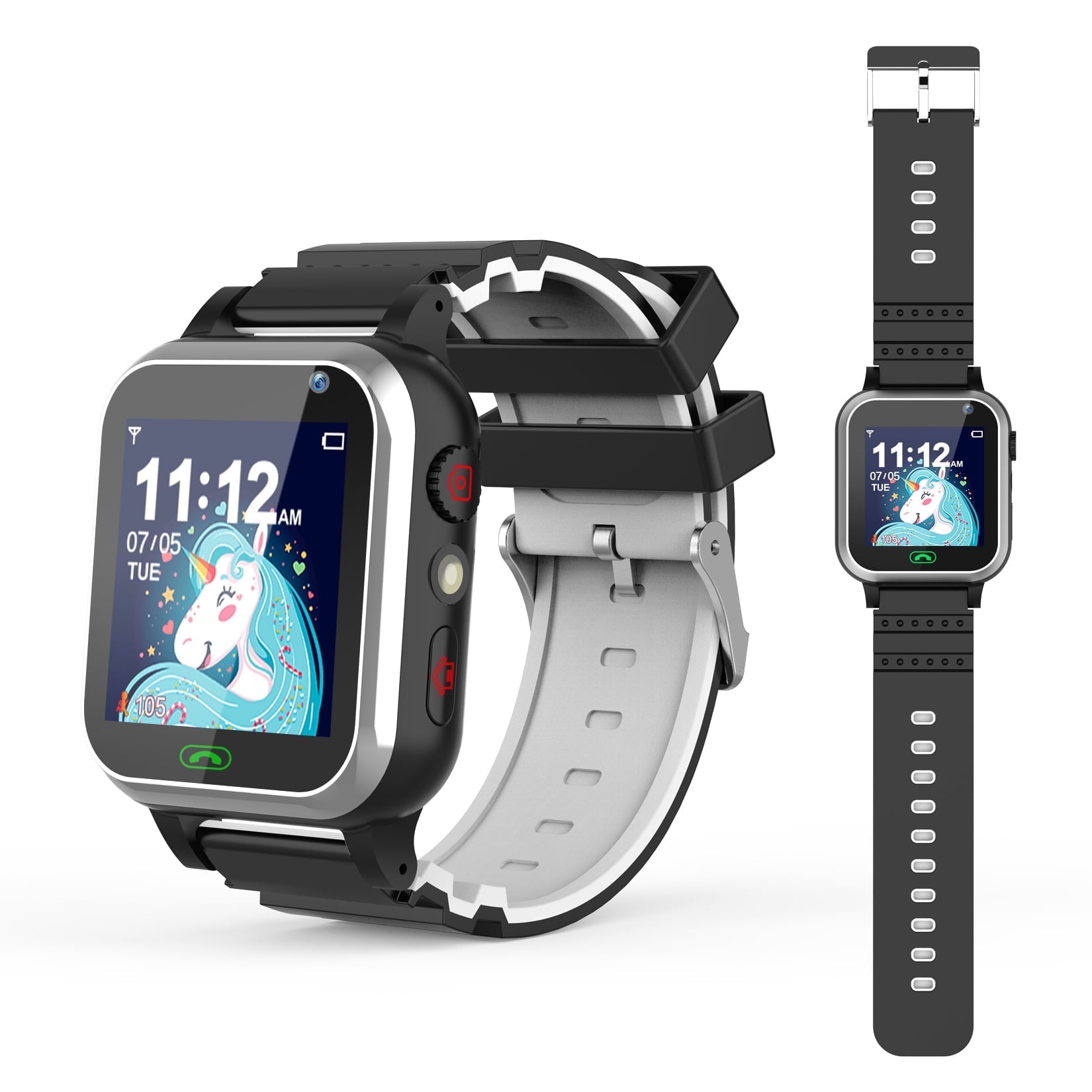 Smart Watch for Kids, Mollan SmartWatch for Boys Girls with 26 Puzzle ...