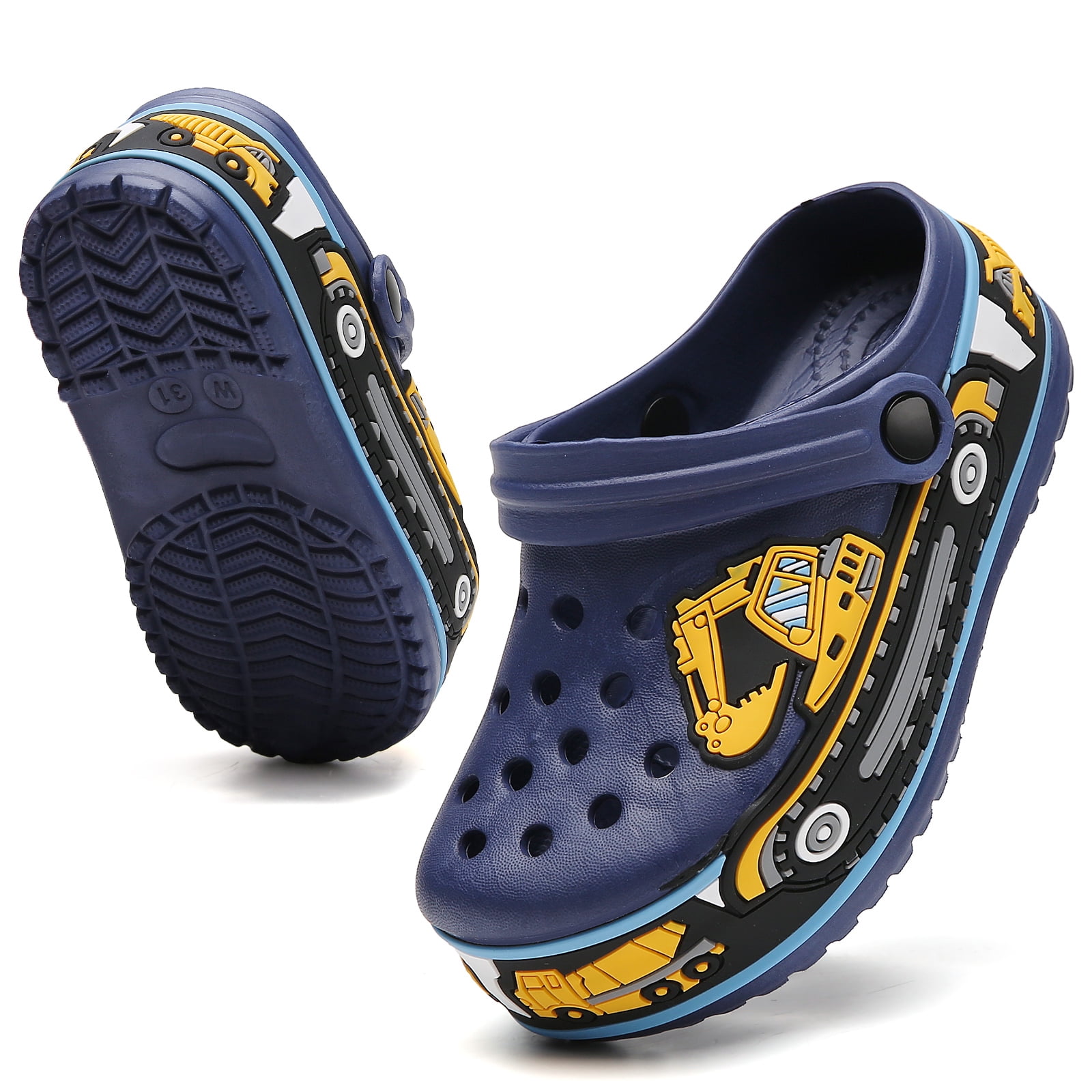 Kids Garden Clogs Boys Clogs Cute Cartoon Girls Water Clogs Home Room ...