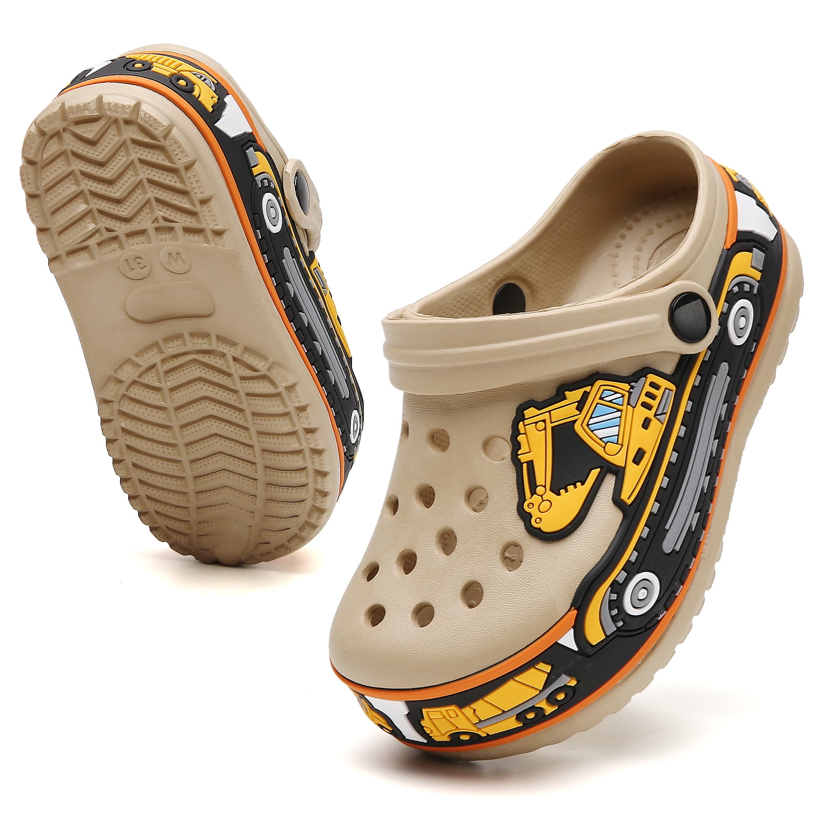 Kids Garden Clogs Boys Clogs Cute Cartoon Girls Water Clogs Home Room ...