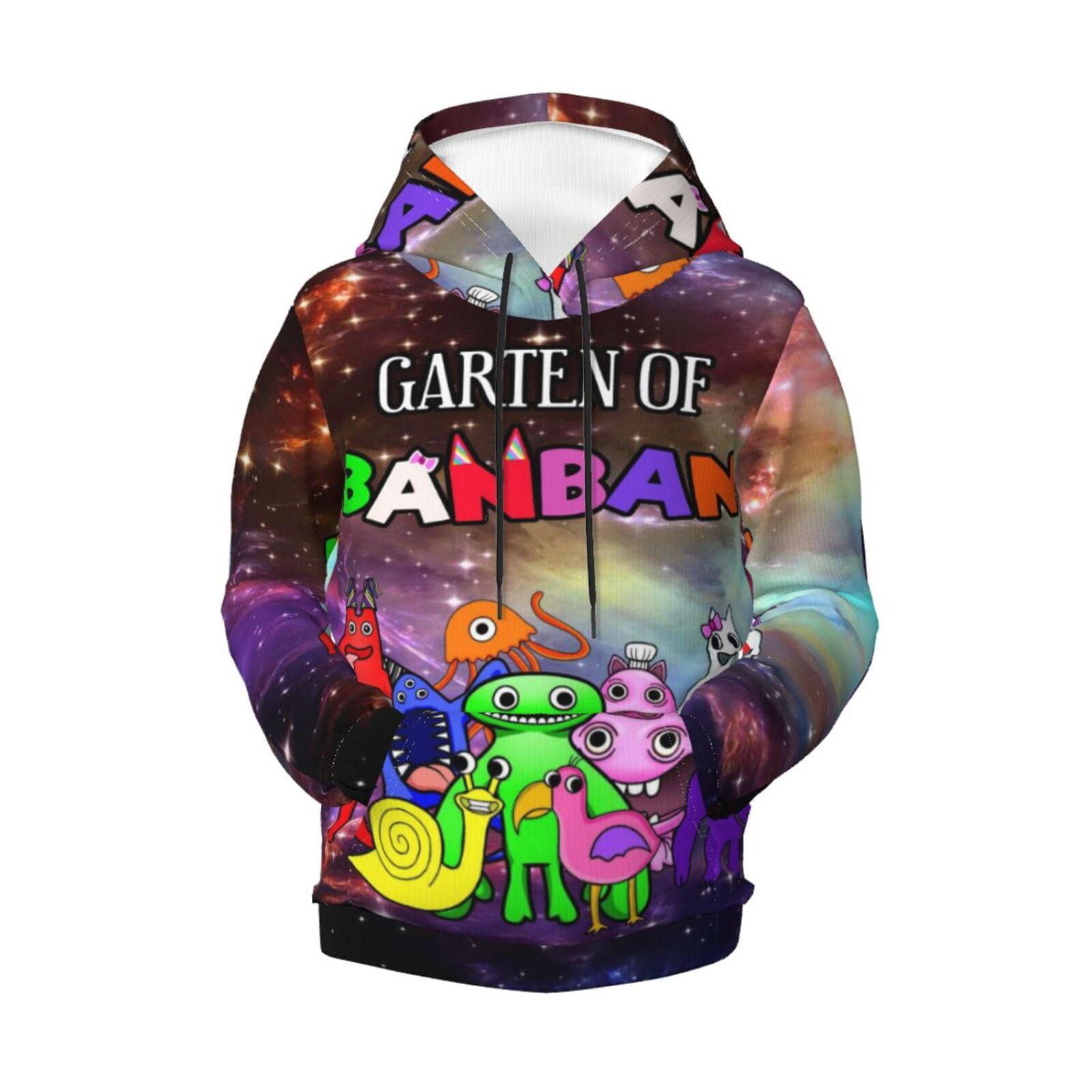 Kids Garden Monster Animal Banban Hoodie with Pocket Cartoon Printed ...