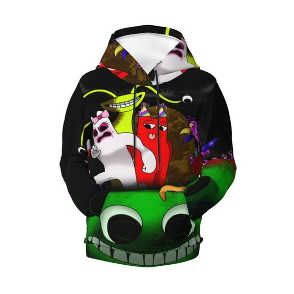 Kids Garden Monster Animal Banban Hoodie with Pocket Cartoon Printed ...