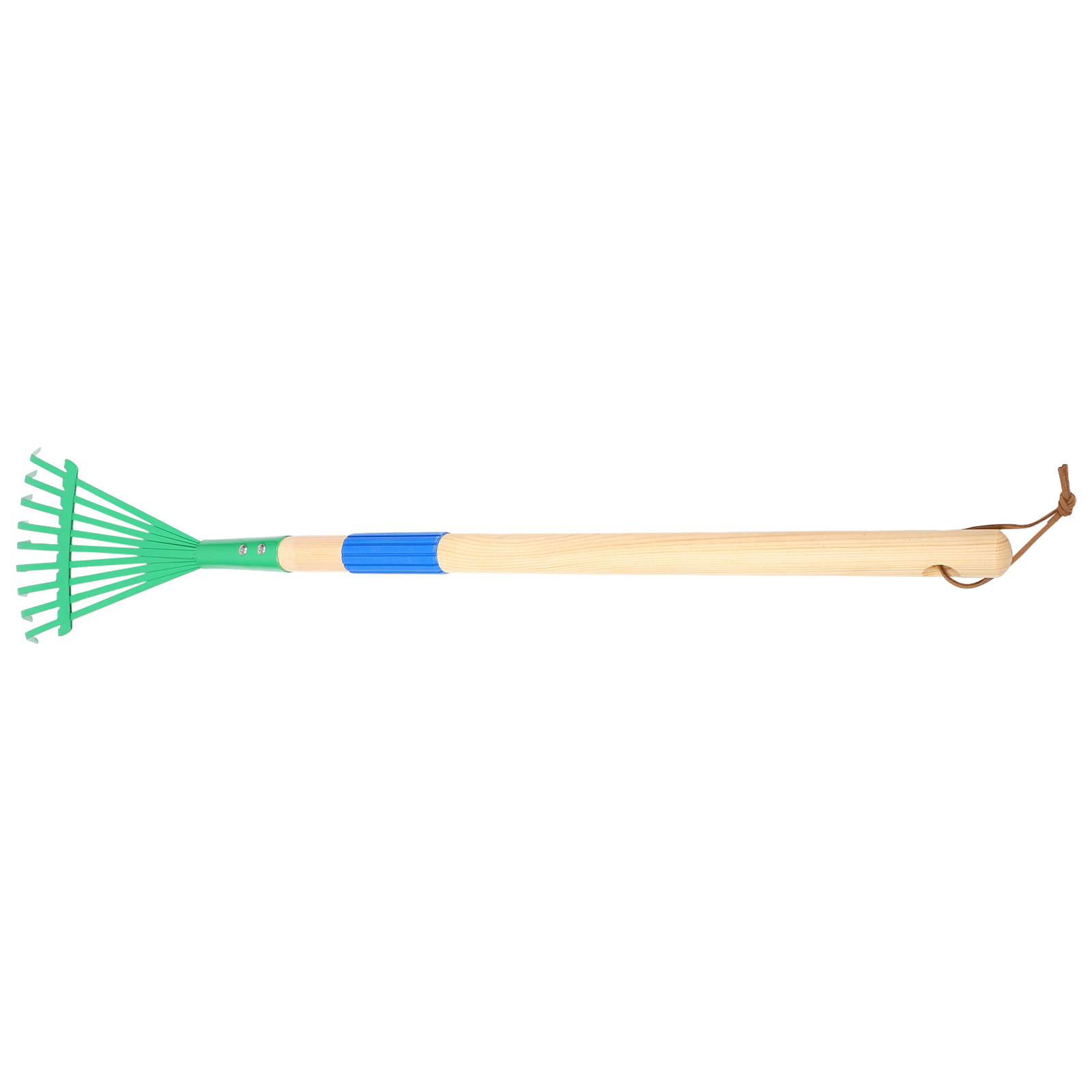 Kids Garden Rake with Wooden Handle Detachable Child Size Lawn Rake for ...