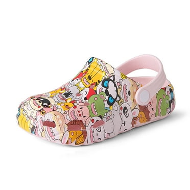 Lopsie Little Big Kids Clogs Fidget Pad Style Slipper Slide on Garden ...