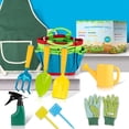 Kids Gardening Tool Set 3 Piece Hand Shovel for Outdoor Digging ...