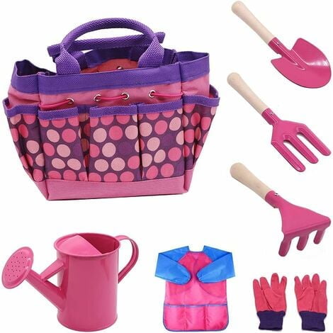 Kids Gardening Tool Set, Kids Garden Tool Set, Watering Can Set, Gloves ...