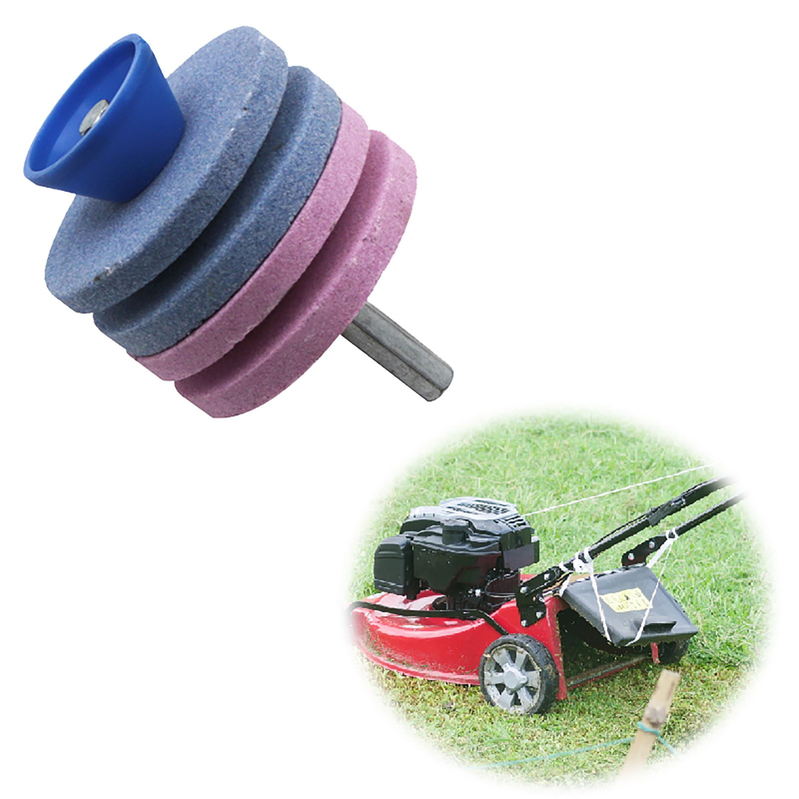 Kids Gardening Tools Lawnmower Dull Sharpener Upgrade Mower Sharpener ...