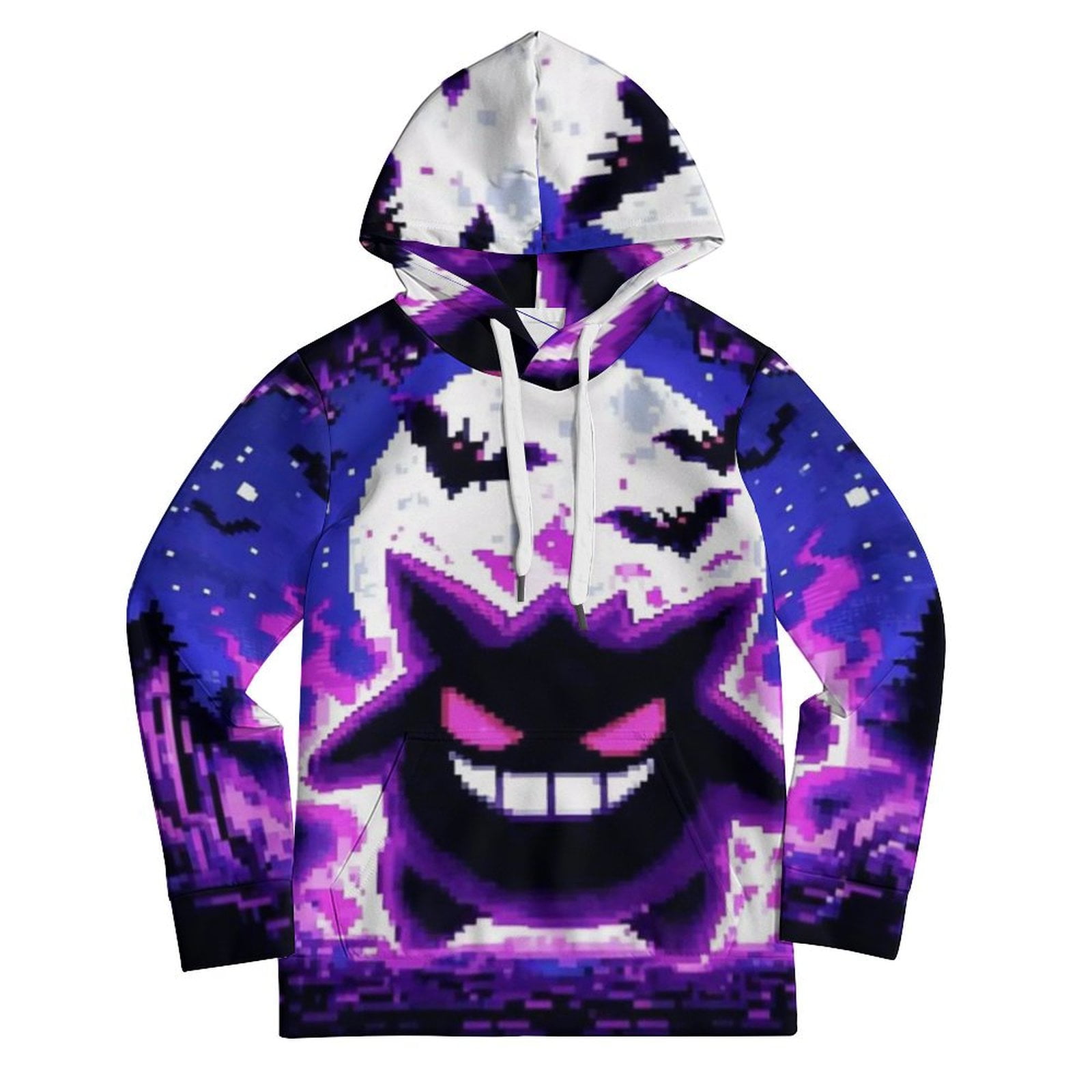 Kids Gengar Hoodies Anime Pullover M Sweatshirt Gengar Merch for Boys ...
