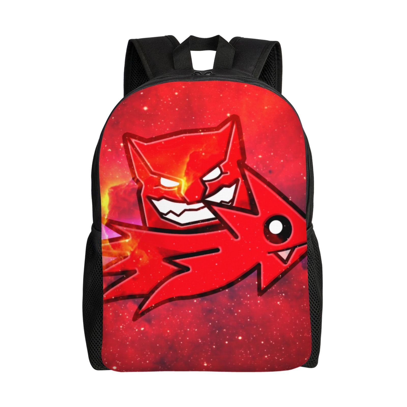Kids Geometry Dash Backpacks School Bag Bookbag Casual Daypack ...