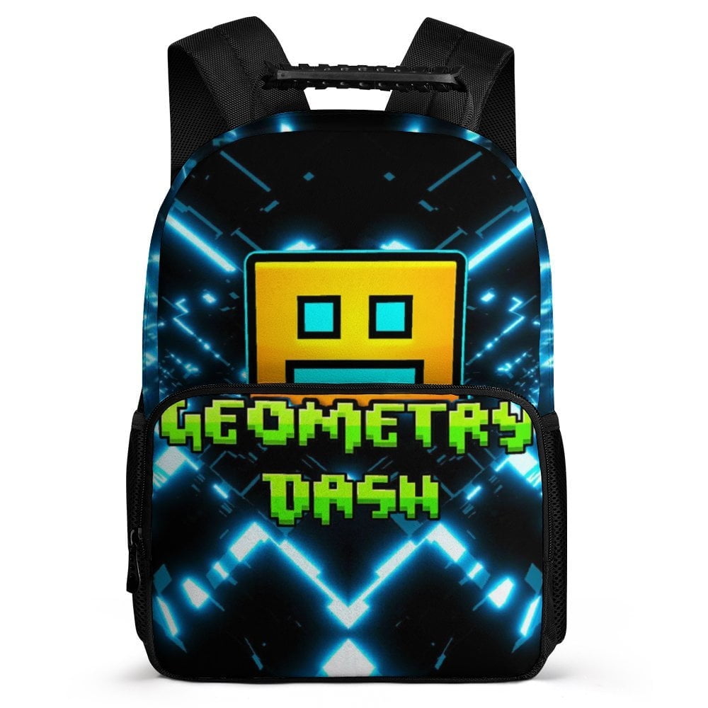 Geometry Dash Geometry Dash Backpacks Bookbag Casual Daypack Backpacks ...