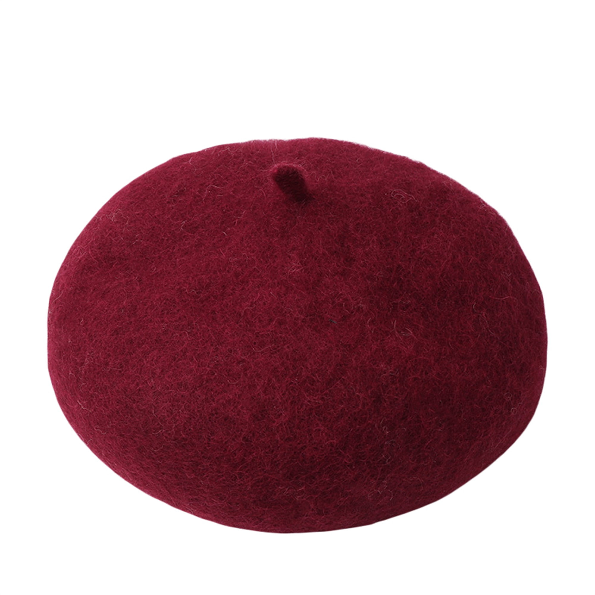 Kids Girl Beret Hat Wool Artist Cap Classic French Warm Beret Hat for ...