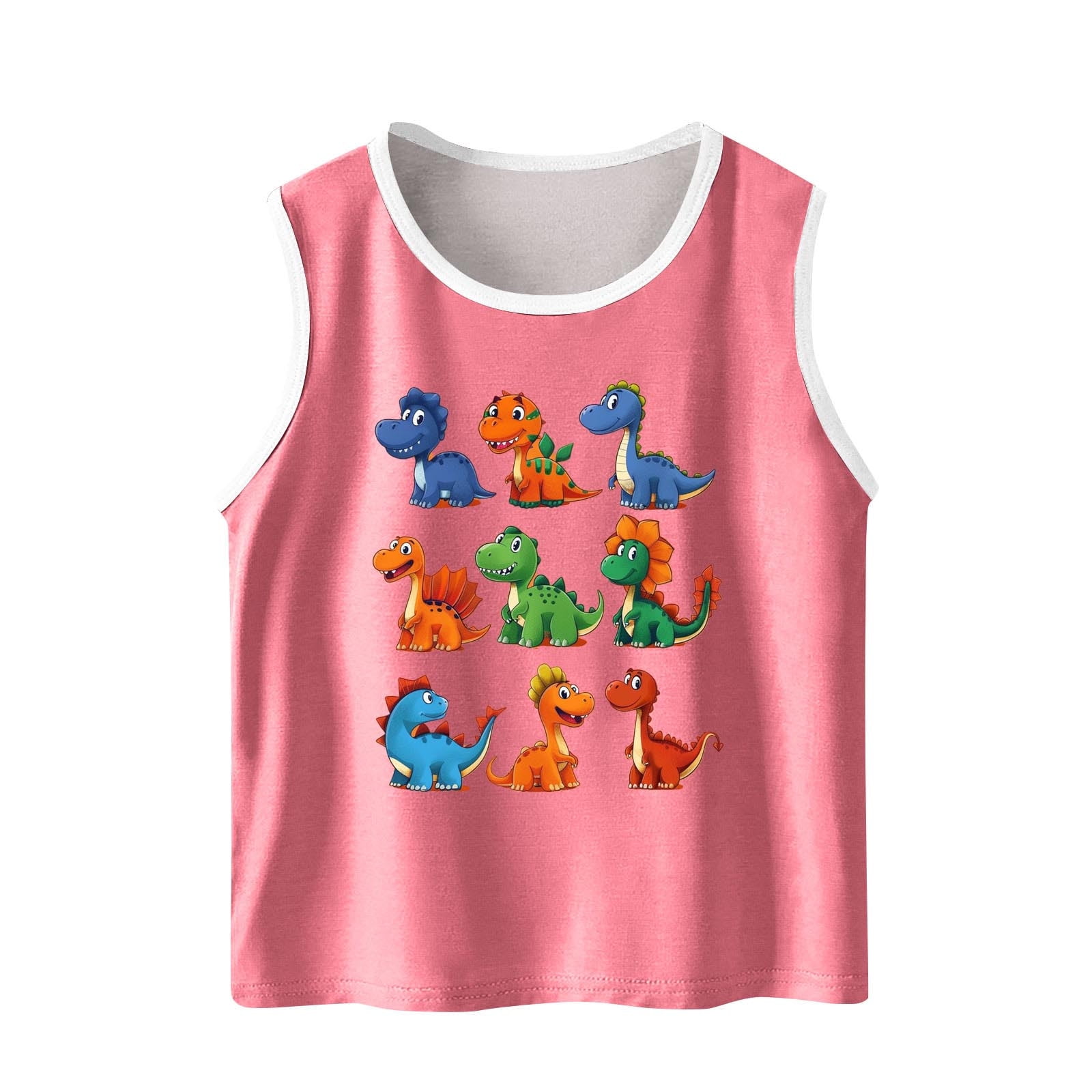 Kids Girl Boy Lounge Vests Sleeveless Vest Tops for Child Boat Neck ...
