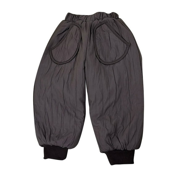 Kids Girl Boy Pants Sweat Pants for Kid Fleece Lined Wool Work Work Out ...