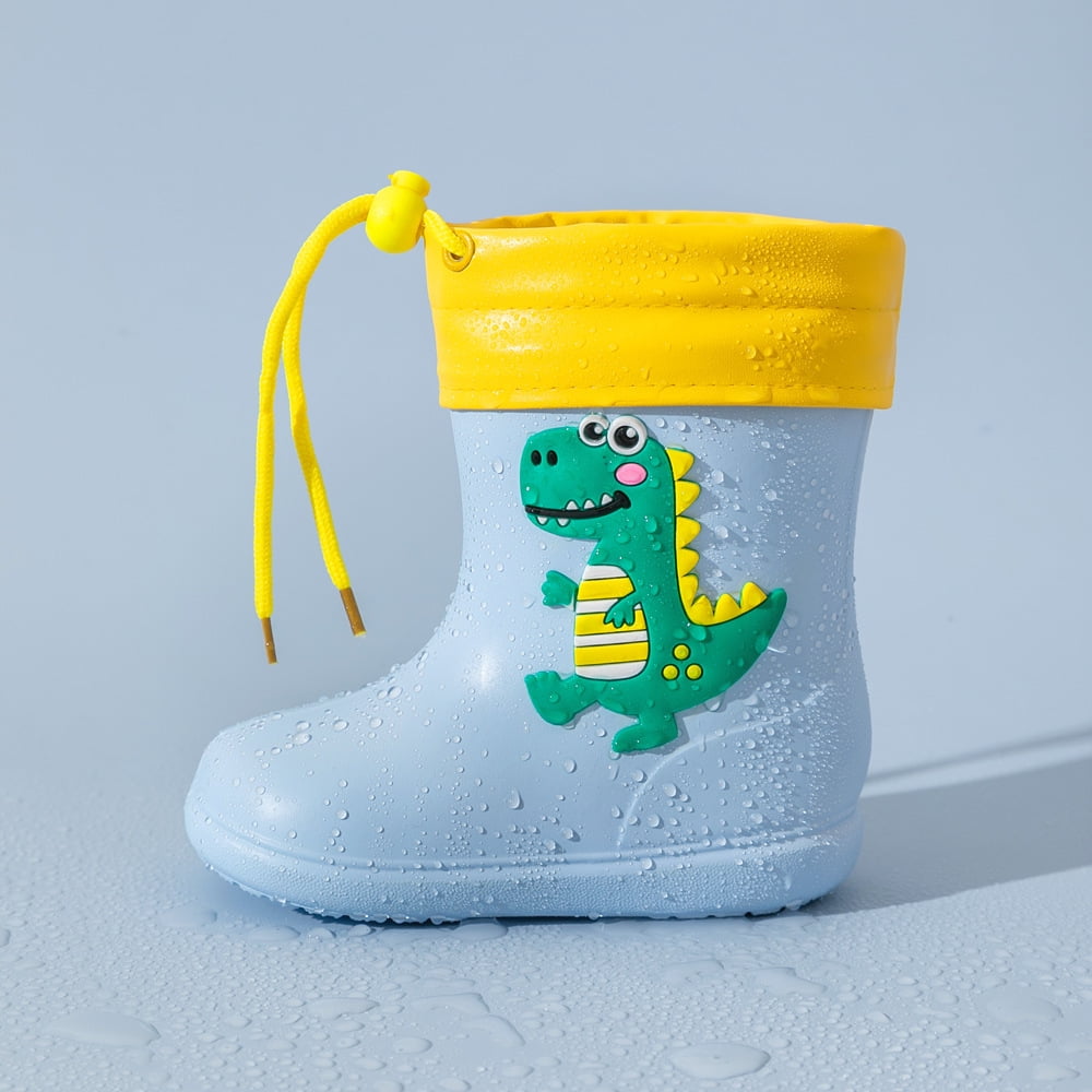 Kids Girl Boy Rain Boots Waterproof Toddler Rainboots Children's Shoes ...