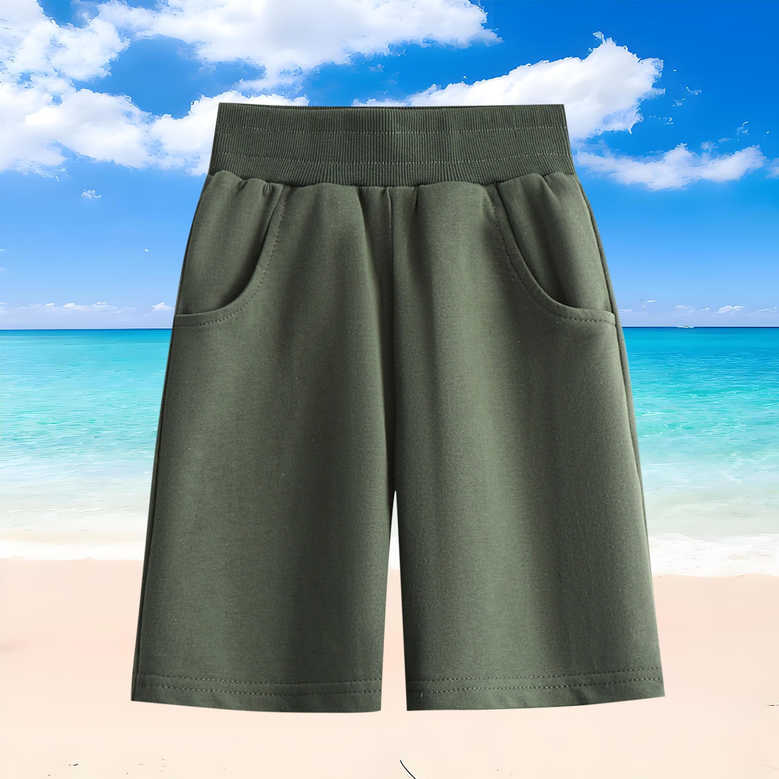 Kids Girl Boy Track Athletic Jogger Pants Shorts for Child Graphic ...