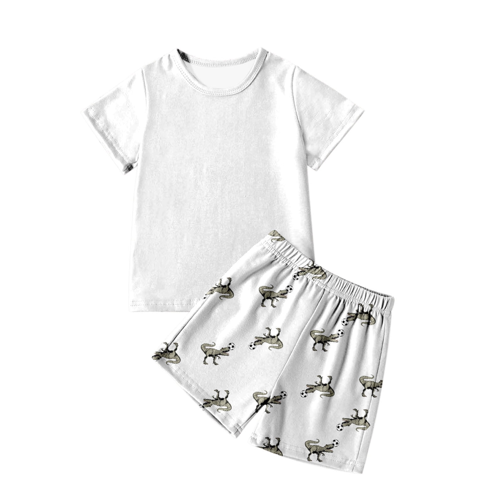 Kids Girl Satin Pajamas Set Animal Kids Button Down Pajamas Set Pajamas ...