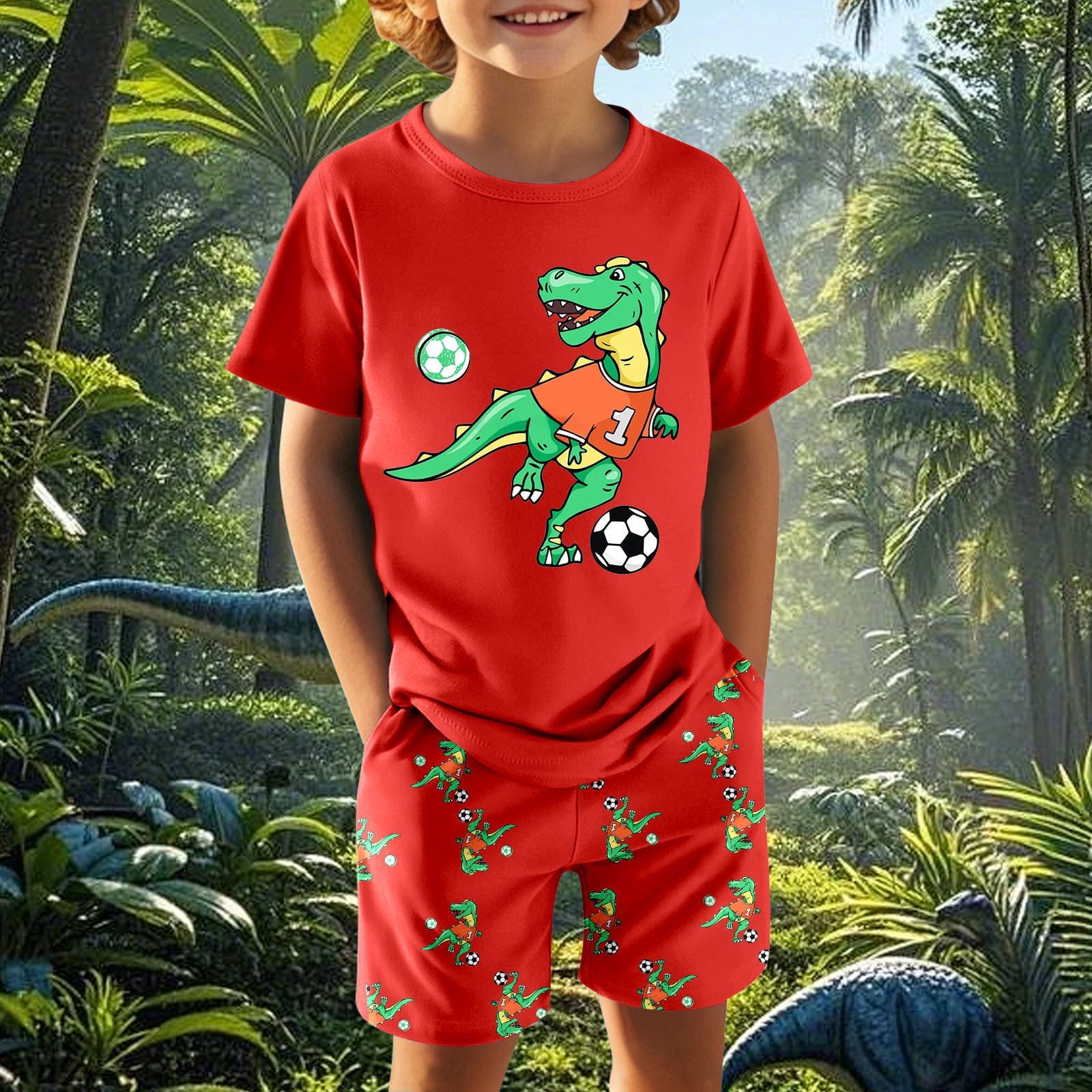 Kids Girl Silk Pajamas Set Animal Button Down Homewear Set Classic ...