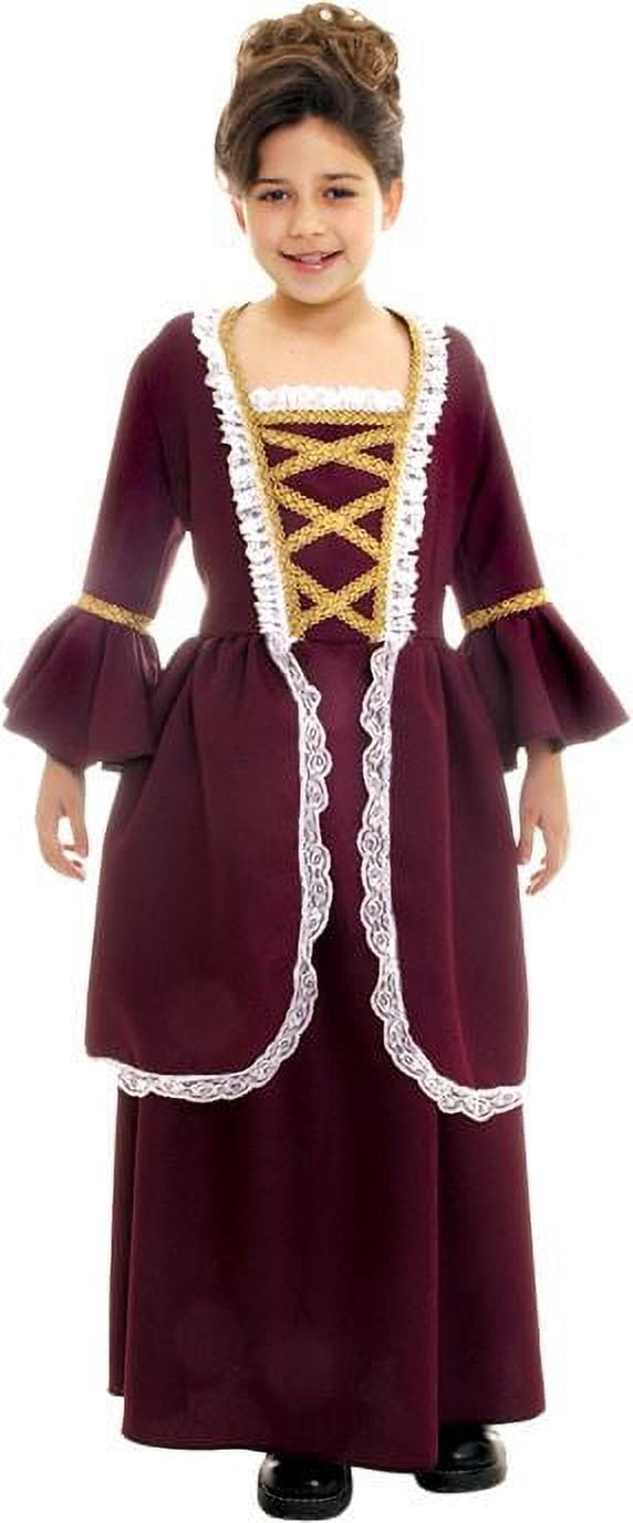 Kids Girl's Colonial Costume - Walmart.com