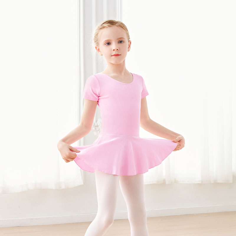 Kids Girls Ballet Dress Children Dance Leotard Dresses Dance Costumes ...