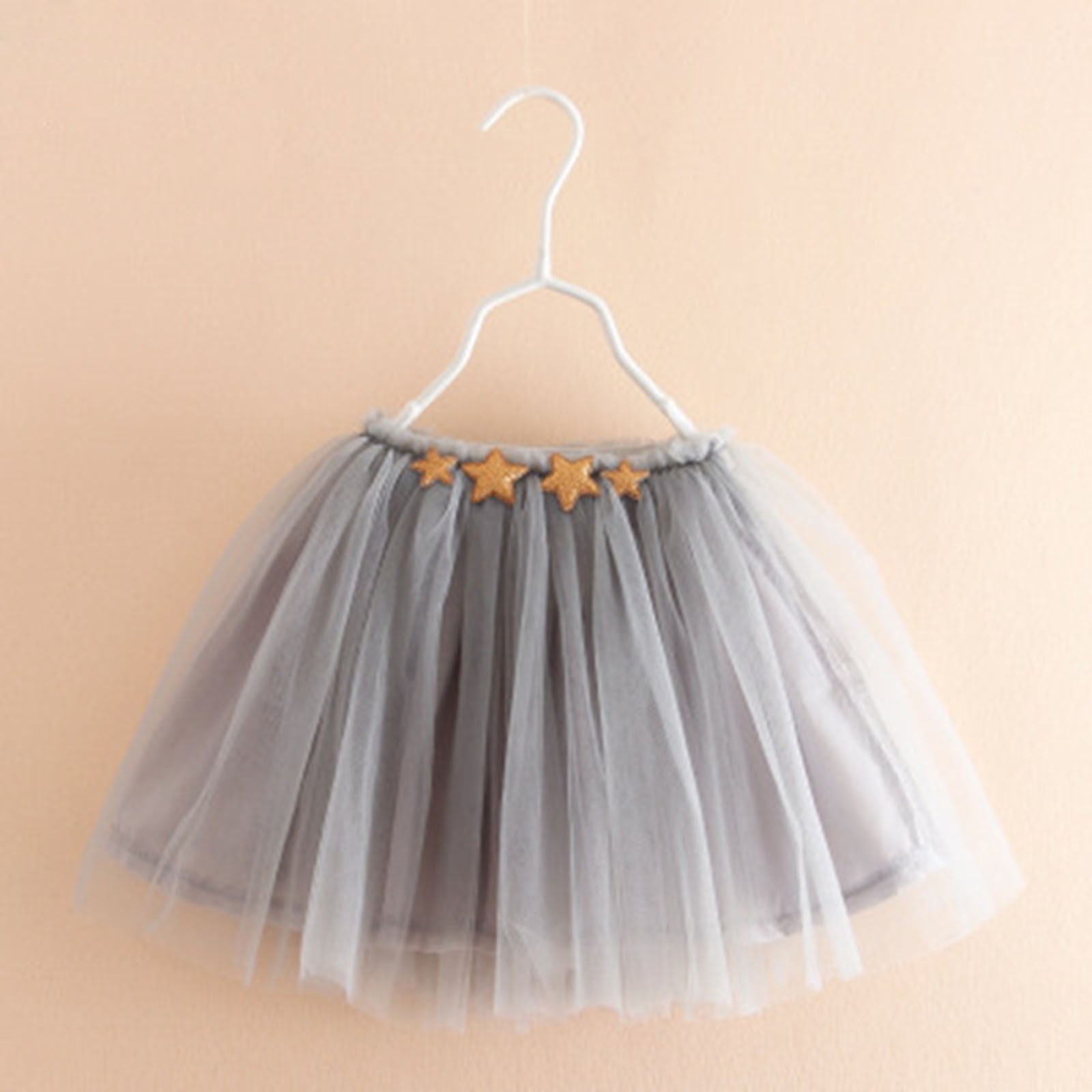 Kids Girls Ballet Skirts Cartoon Tulle Skirt Mardi Gras Tutu Layered ...