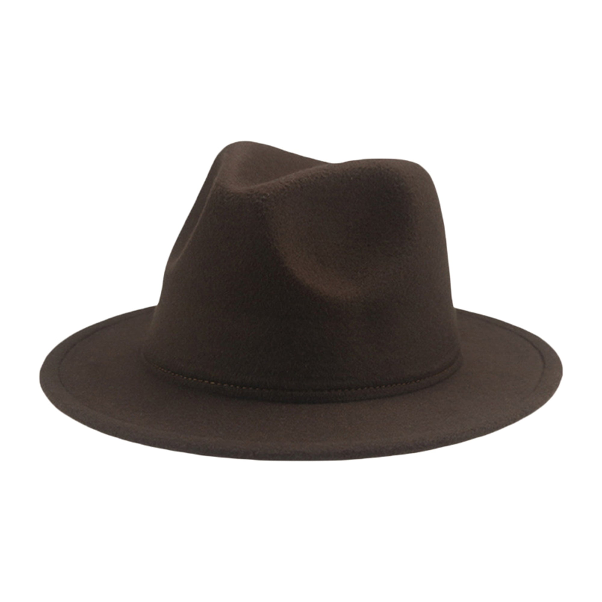 Kids Girls Boys Classic Wide Brim Floppy Fedora Hat Children Jazz Hats ...