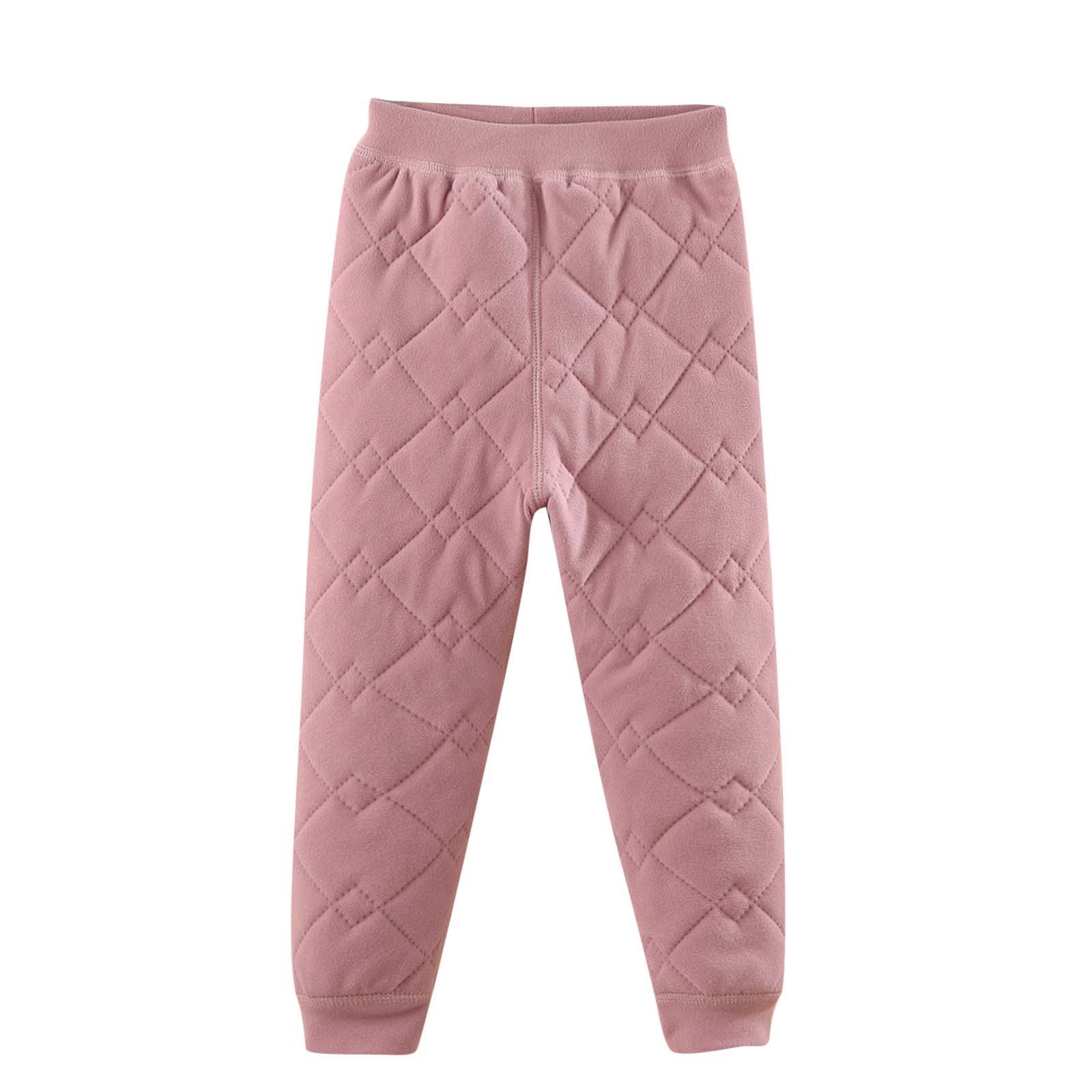 Kids Girls Boys Snow Pants Thick Winter Warm Pants Girl Activewear ...