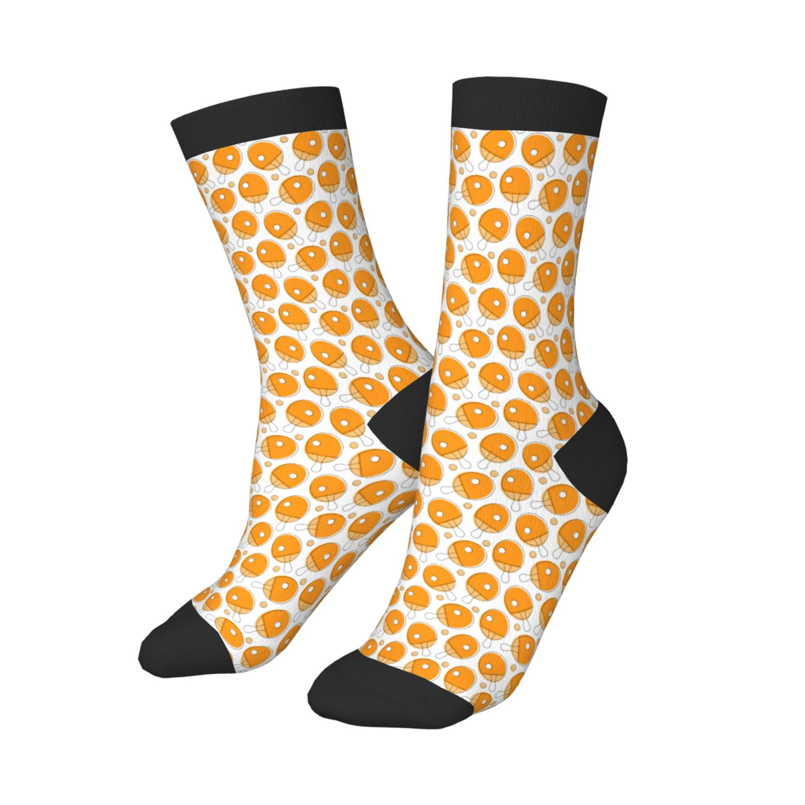 Kids Girls Boys Socks - Ping-Pong Table Tennis Racket Breathable ...