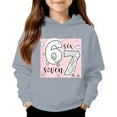 Kids Girls Cute 67 Hoodies Rap Graphic Hip-hop Sweatshirts Long Sleeve ...