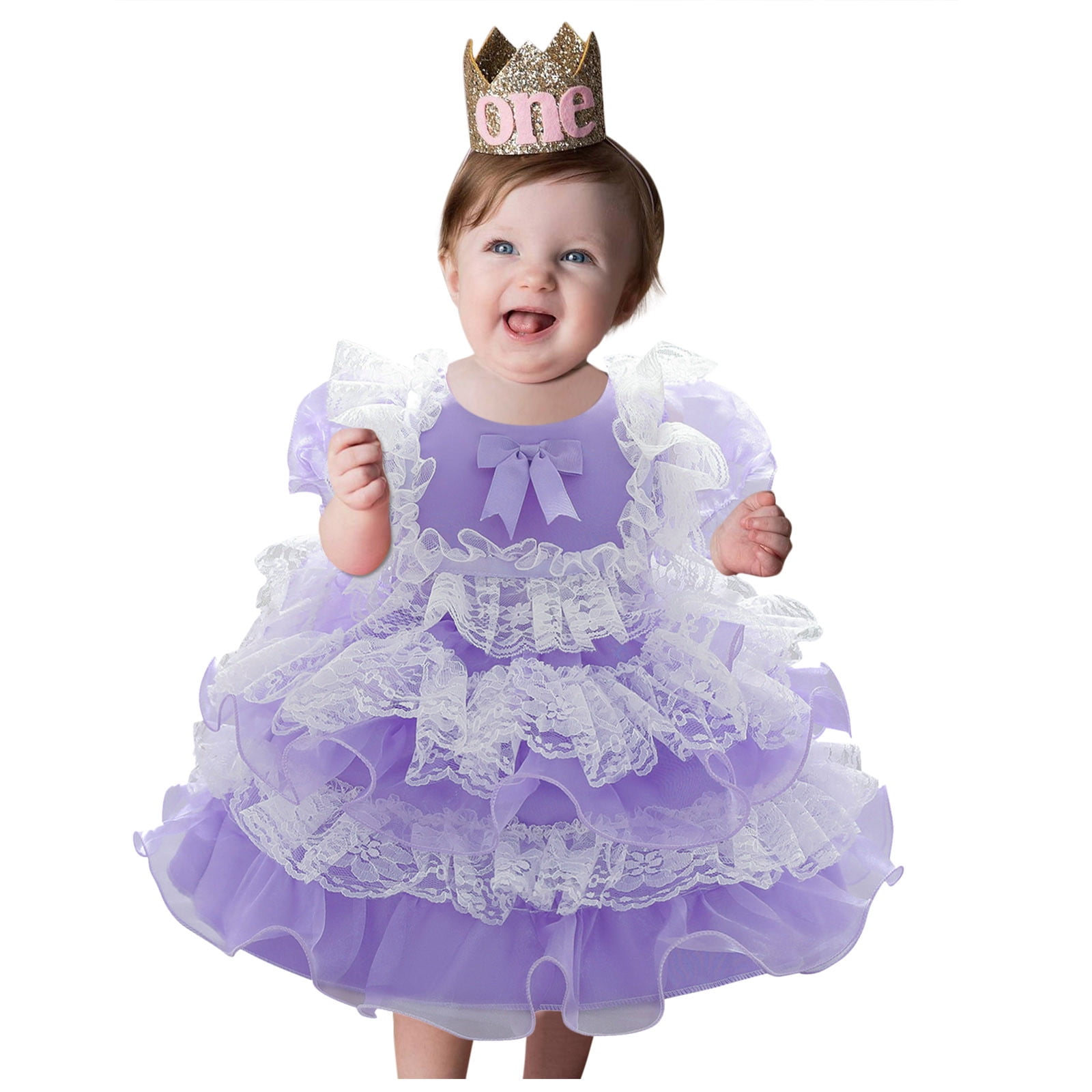 Kids Girls Gauze Princess Bridesmaid Pageant Gown Birthday Party ...
