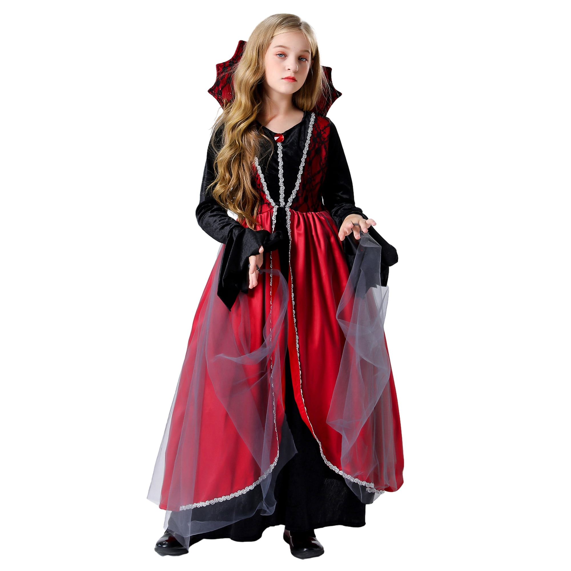 Gothic Vampire Costume For Kids