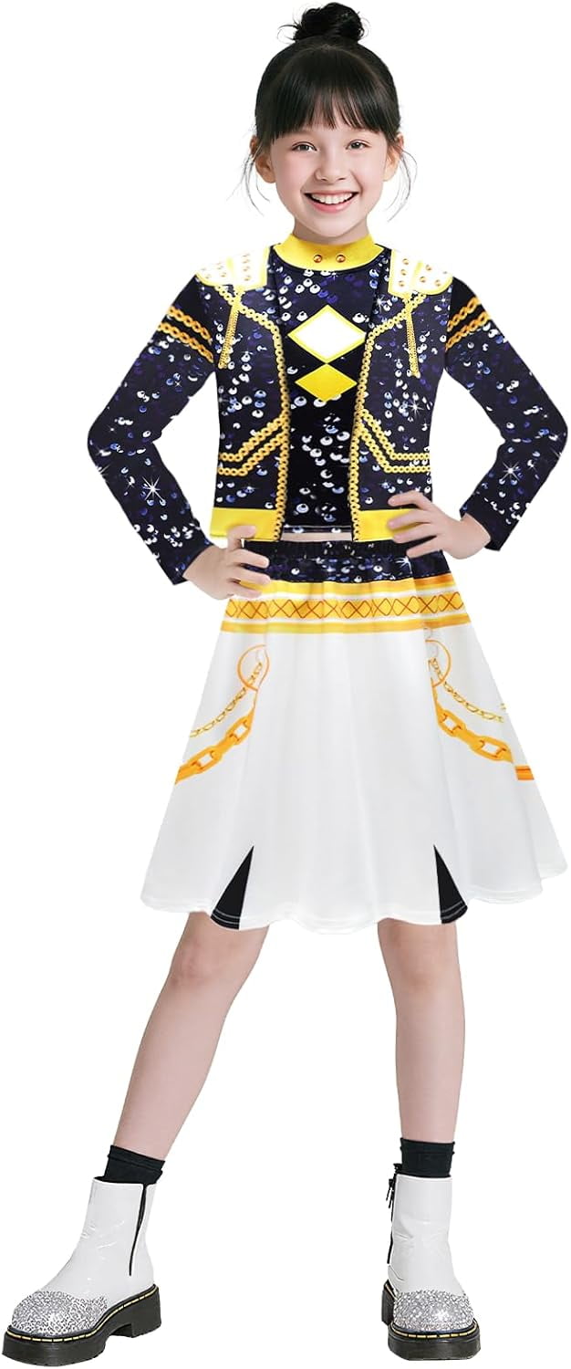 Kids Girls Kpop Demon Hunters Costume Cosplay Pop Singers Dance Stage ...