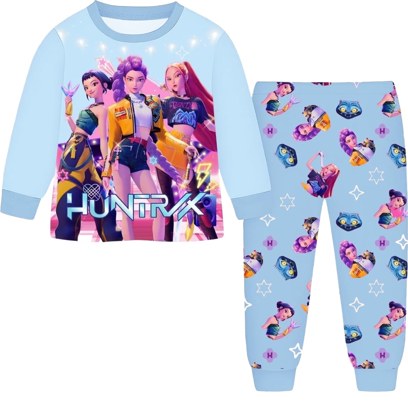 Kids Girls Kpop Korea Idol Girl Group Anime Cartoon Graphics Printed ...