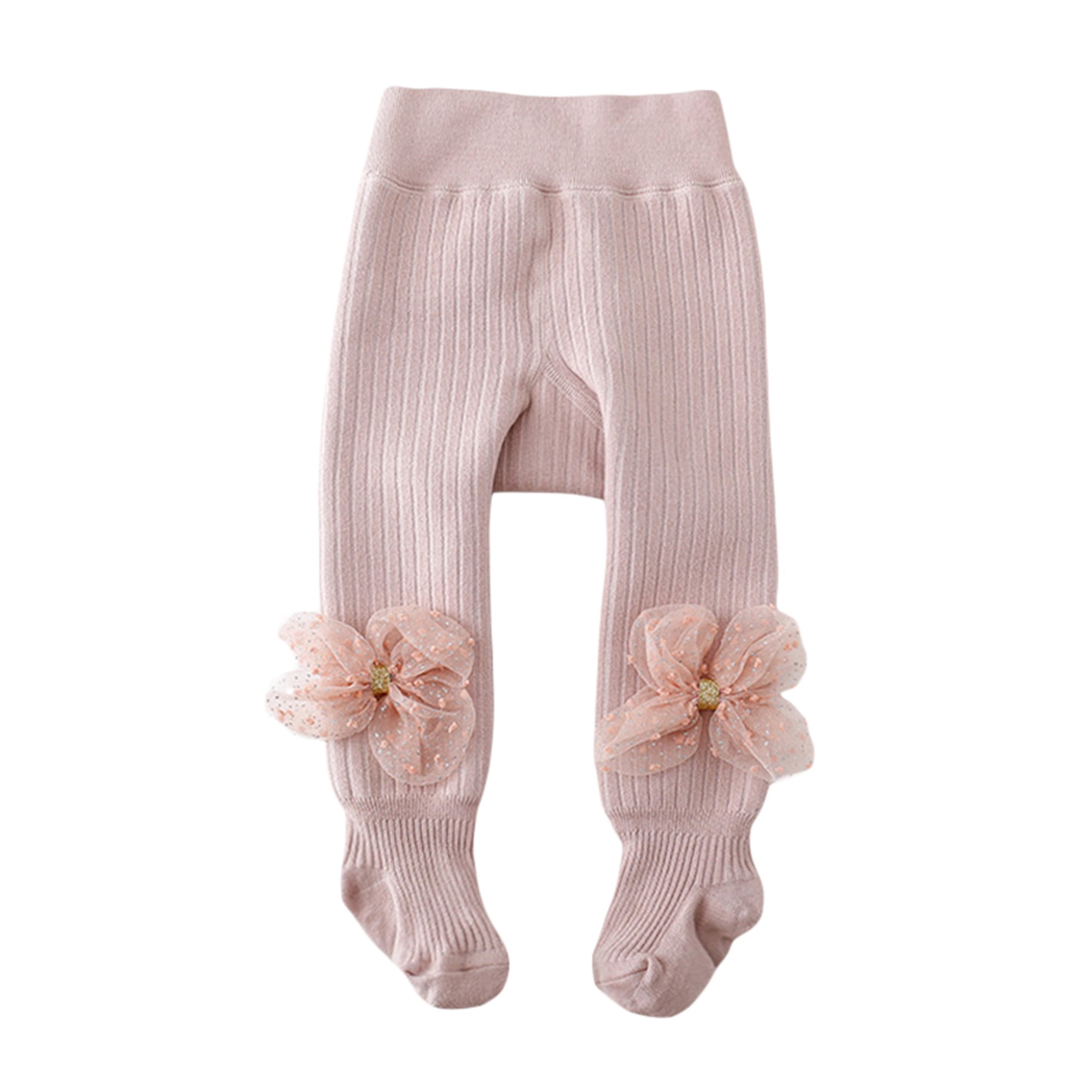 Kids Girls Legging Stockings Cute Bow Stretch Winter Tights Baby ...