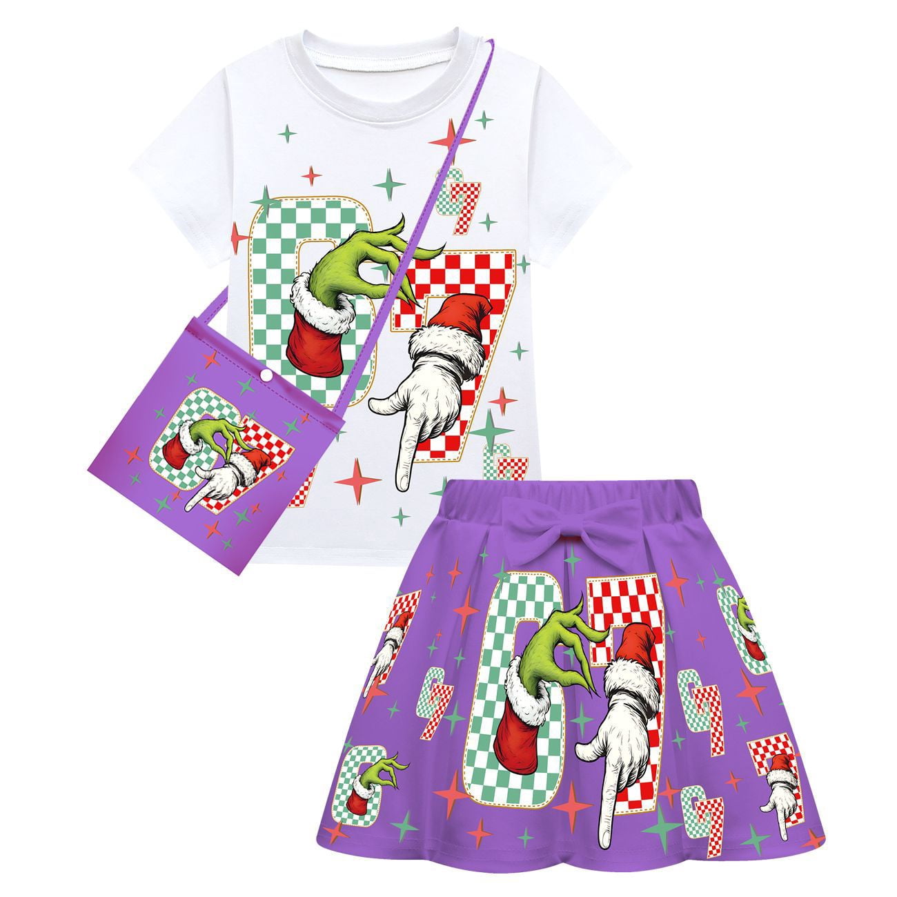 Kids Girls Steal A Brainrot Anime Cartoon Graphics Printed Costume ...