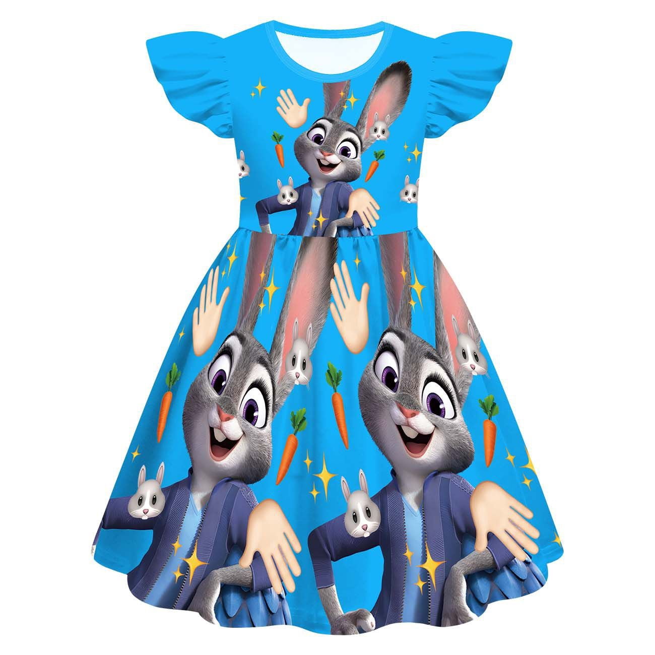 Kids Girls Zootopia2 Nick Judy Gary Snake Movie Cartoon Graphics ...