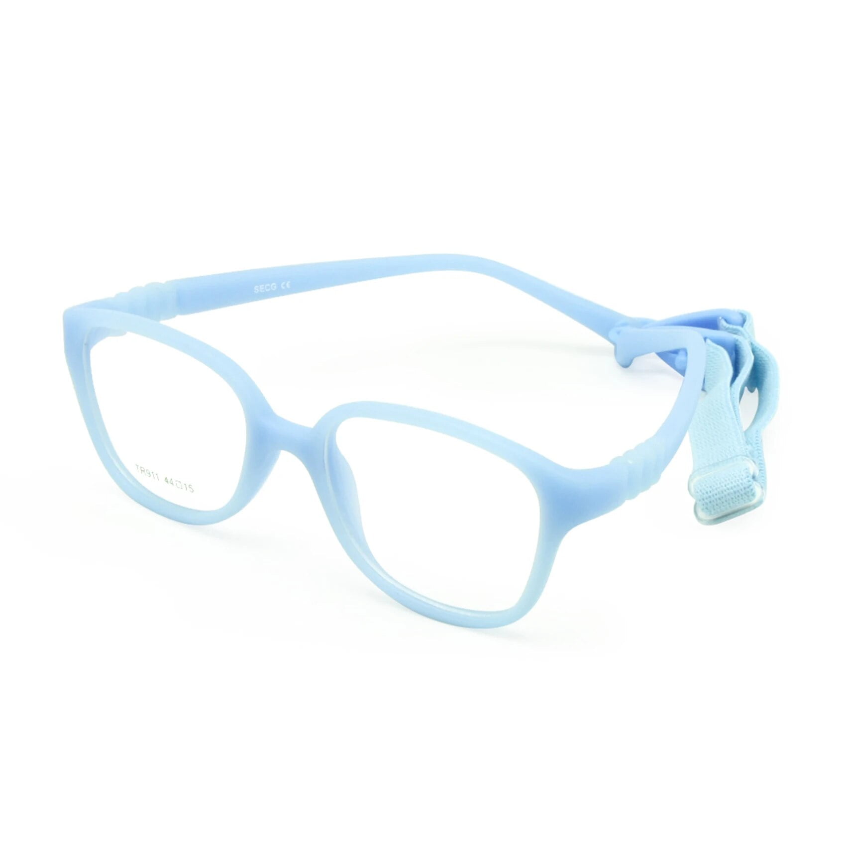 Kids Glasses Frame with Strap Bendable Optical Children Glasses Boys ...