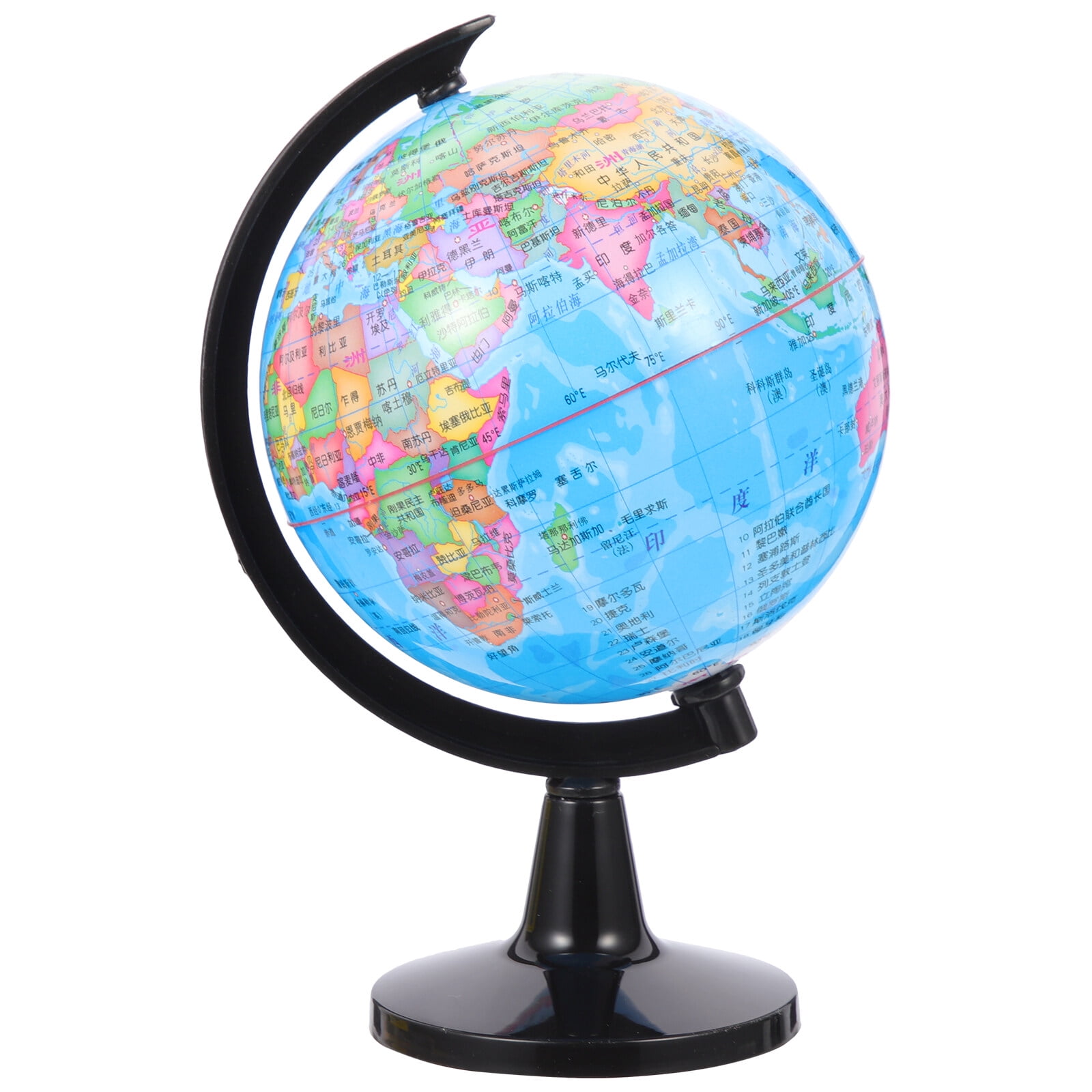,Desktop Globe Adornment Kids Learning Earth Globe Plastic Globe Model ...