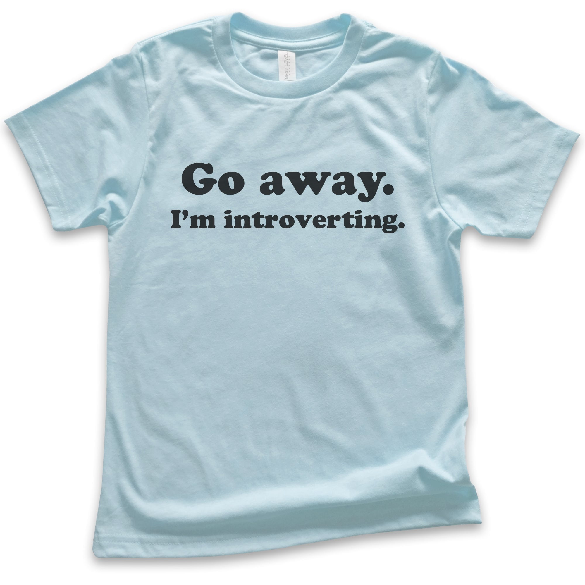 Kids Go Away I'm Introverting T-shirt, Youth Kids Boy Girl T-Shirt ...