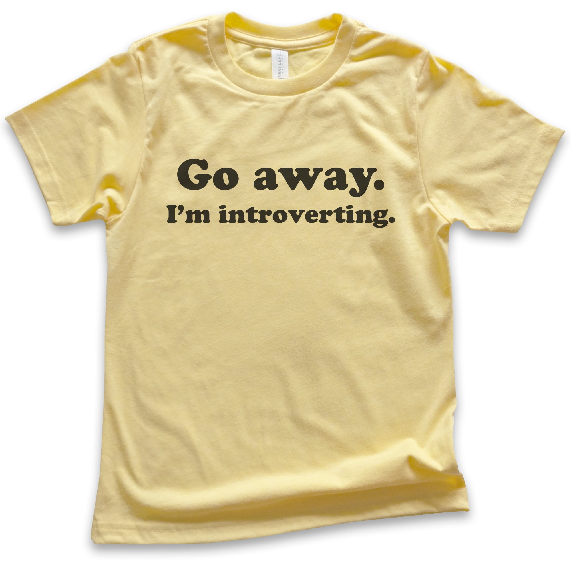 Kids Go Away I'm Introverting T-shirt, Youth Kids Boy Girl T-Shirt ...