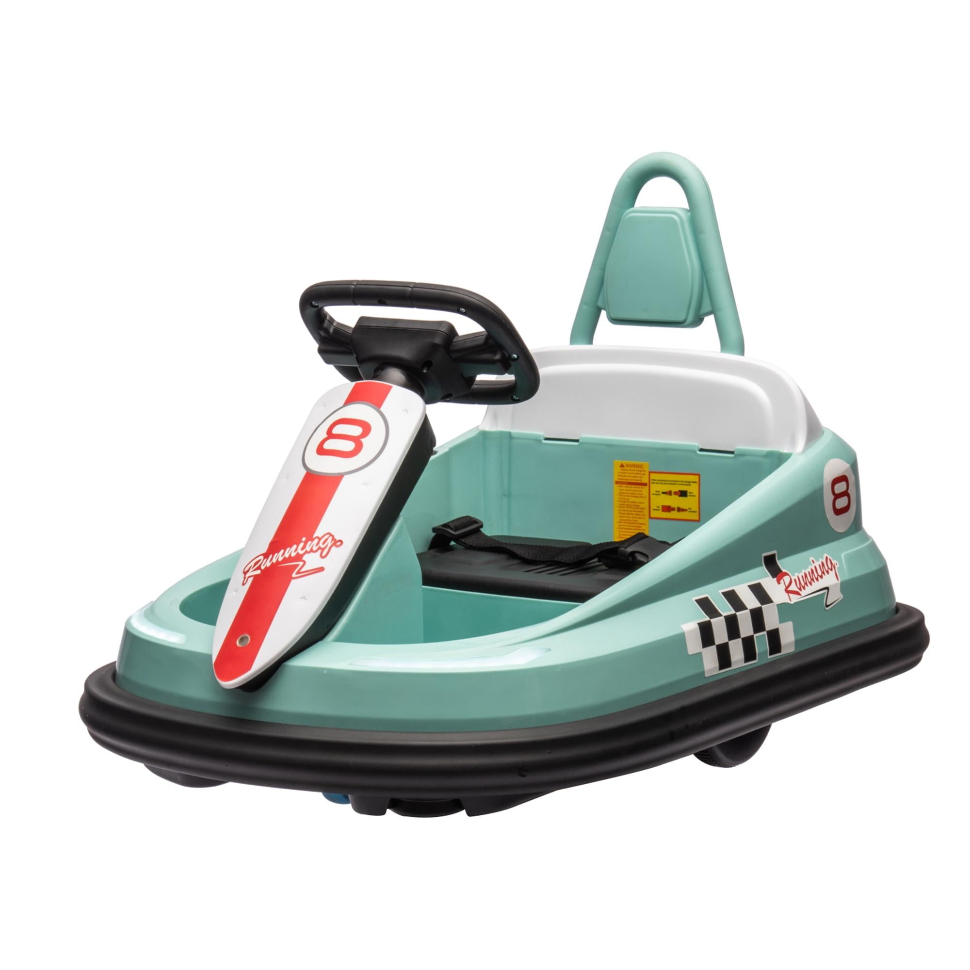 Kids Go Kart , 6V Bumper Car Ride on with Remote Control, Bluetooth ...